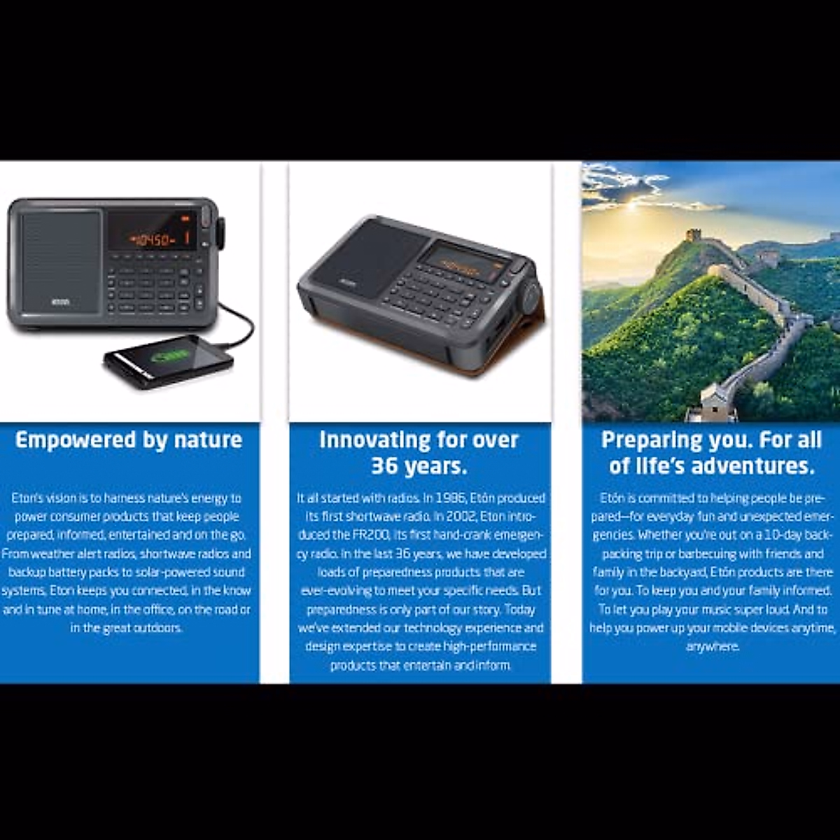 Eton - Elite Executive AM/FM/Aircraft Band/SSB/Shortwave Radio, Radio Data System (RDS), 700 Presets, Single Side Band, Clock and Sleep Timer, Shortwave and Longwave, Commitment to Preparedness