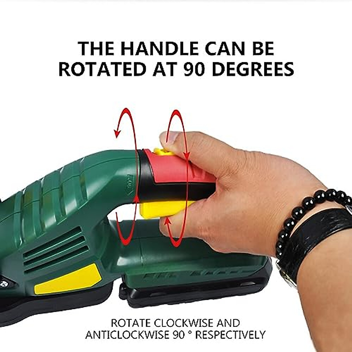 Cordless Hedge Trimmer Pruning Machine 20V Household Garden Grass Cutter Electric Trimmer Tree Cutting Shear Tool YL-580E