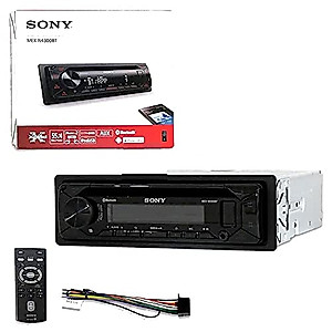 Sony MEX-N4300BT Built-in Dual Bluetooth Voice Command CD/MP3 AM/FM Radio Front USB AUX Pandora Spotify iHeartRadio iPod / iPhone Siri and Android Controls Car Stereo Receiver (Renewed)