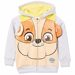 Paw Patrol Toddler Boys -Costume Hoodie Heather Grey