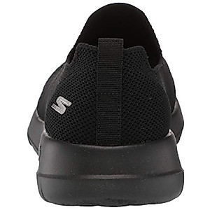 Skechers Men's Go Walk Max-Athletic Air Mesh Slip on Walkking Shoe Sneaker,Black/Black/Black,10 X-Wide US
