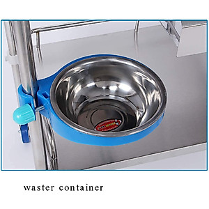 Cart Trolley, Lab Clinic Serving Cart Trolley 2-Tier Medical Trolley Stainless Steel Treatment Trolley/Medical Laboratory Equipment Carts/Beauty Salon Tool Car，L50xW40xH86cm The Taste of Home