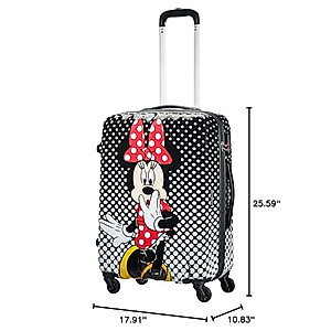 American Tourister Unisex-Adult's Children's Luggage, Multicolour (Minnie Mouse Polka Dot), M (65 cm-62.5 L)
