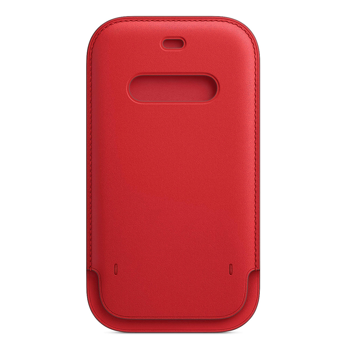 Apple iPhone 12 and 12 Pro Leather Sleeve with MagSafe - (PRODUCT) RED