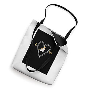 Tote Bag. I Heart (cat) you! Tote Bag