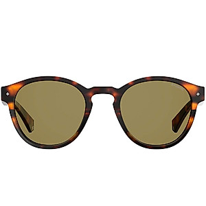 Polaroid Sunglasses unisex adult Pld6042/S Sunglasses, Brown, 49mm US