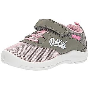 OshKosh B'Gosh Girls Noomo Sneaker, Olive, 6 Toddler