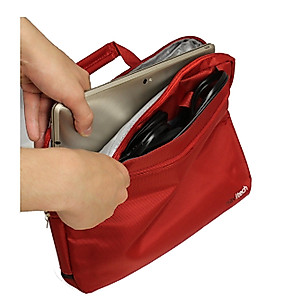 Navitech Red 11.6-Inch Laptop/Notebook/Ultrabook Case/Bag Compatible With Lenovo ThinkPad X140e / ThinkPad Yoga 12.5 / ThinkPad 11e / ThinkPad Yoga 11e / Yoga 2 11 / S20 / A10 10.1" / Flex 10"
