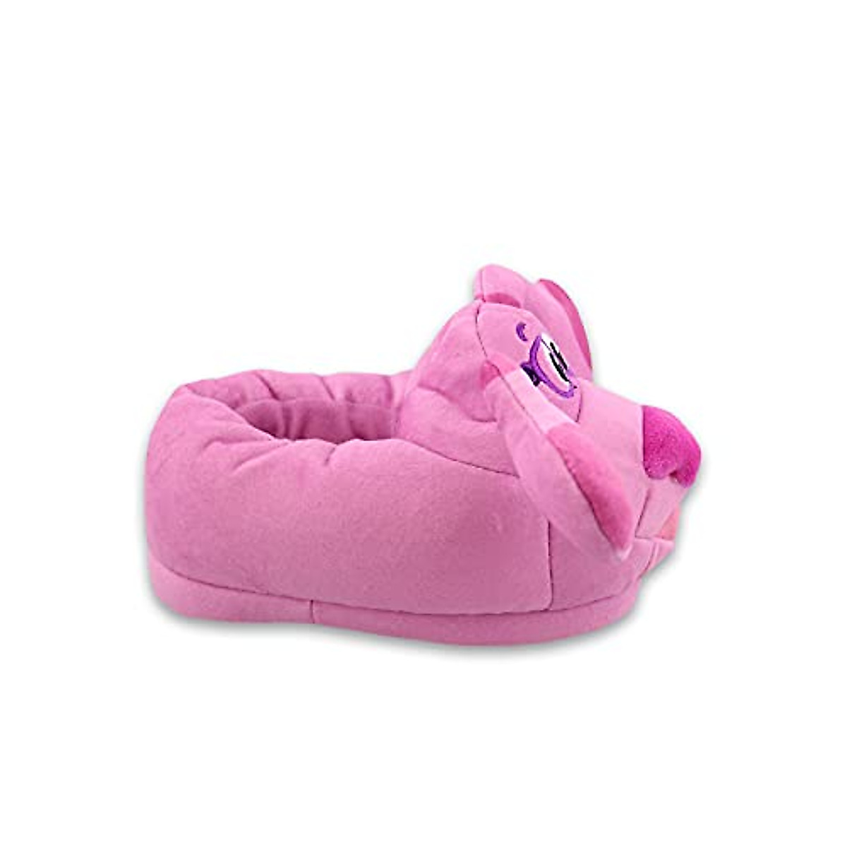 Blue's Clues & You Magenta Slip On Plush 3D Toddler Slippers (9-10 M US Toddler, Magenta)