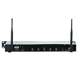 Nady PEM-04 UHF 16-Channel Wireless Professional in-Ear Monitor System with EB-6 Earbud Headphones