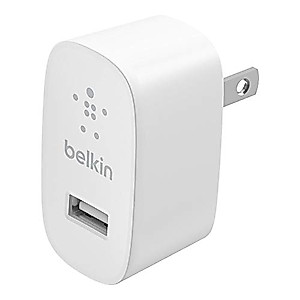 Belkin USB Charger 12W (USB Wall Charger for iPhone, iPad, AirPods, Samsung Galaxy, Google Pixel, More) iPhone Charger, Pixel Charger (WCA002dq)