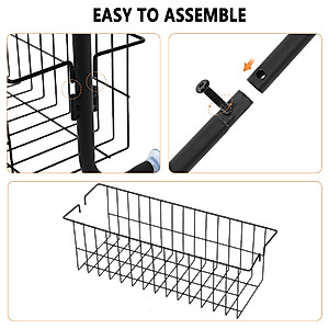 Over The Door Towel Rack, 5-Tier Towel Racks for Bathroom Hanging with Hooks, Black Door Blanket Holder for Clothes, Washcloths,Hand Towels, Sponges, Over Door Towel Rack for Bathroom Living Room