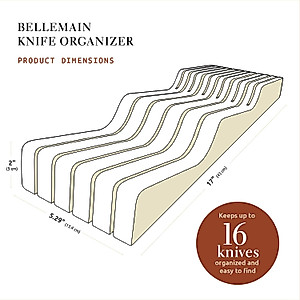 Bellemain Drawer Organization Set Knife Holder Block and Utensil Organizer