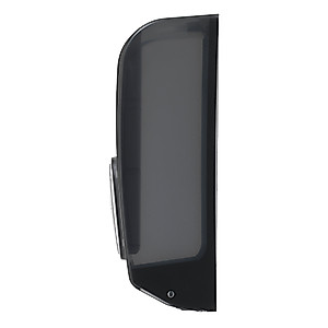C-Fold/Multi-Fold Paper Towel Dispenser by GP PRO (Georgia-Pacific), Translucent Smoke, 56650/01, 11.00" W x 5.25" D x 15.40" H, Black