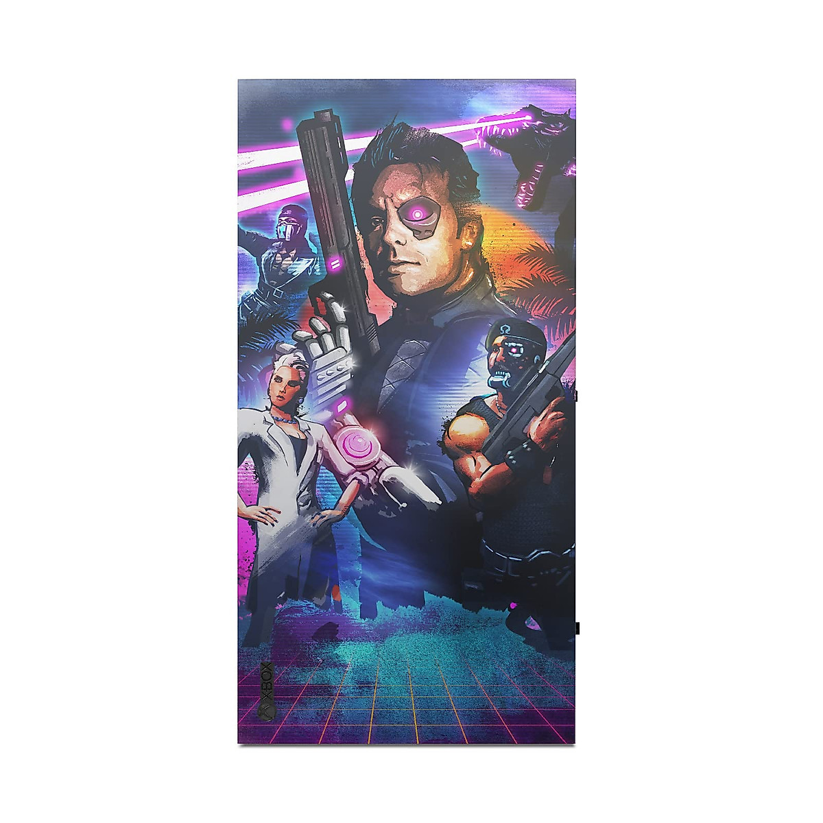Head Case Designs Officially Licensed Far Cry 3 Blood Dragon Key Art Cover Vinyl Sticker Gaming Skin Decal Cover Compatible With Xbox Series X Console