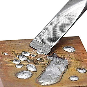 Damascus Steel Carving Scraper High-Strength Accuracy Blade Electric DIY Industrial Tool for Removeing Objects Surface