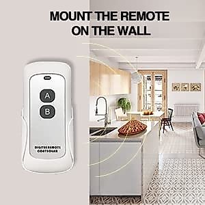 WiFi Light Switch, Wireless Smart Switch Alexa Remote Control, Avatar Controls Electrical Switch for Smart Home, DIY Your Household Appliances