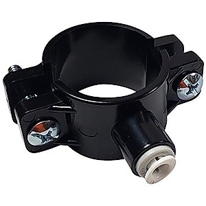 Metpure Water Drain Saddle Valve 3/8" for Under-Sink Reverse Osmosis System