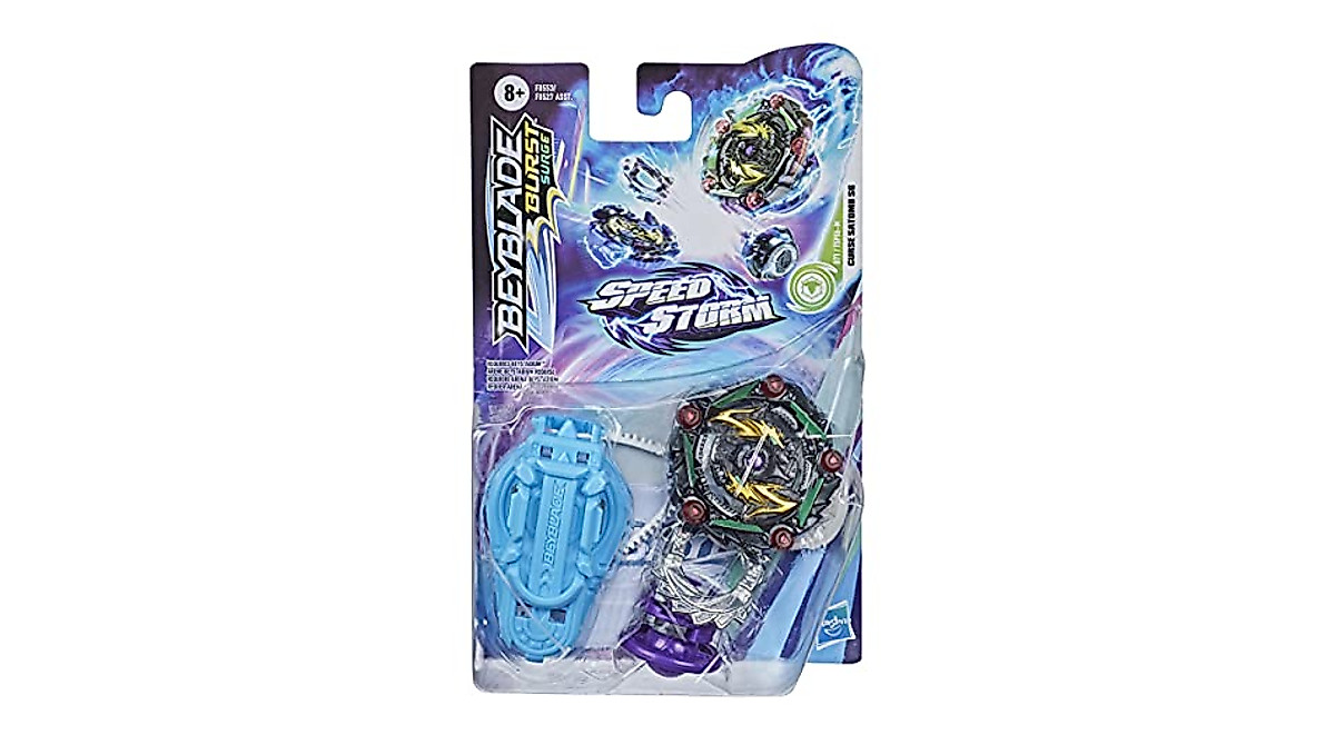 Beyblade Burst Surge Speedstorm Curse Satomb S6 Starter Pack