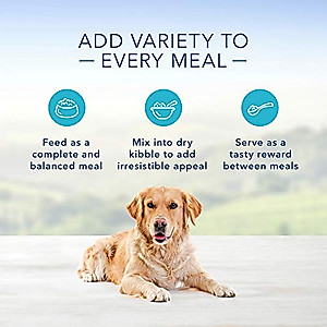 Blue Buffalo Homestyle Recipe Natural Adult Wet Dog Food Variety Pack, Chicken & Beef 12.5-Oz Can (8 Count- 4 Of Each Flavor)