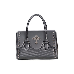 Lost Queen Women's Glow of The Cross Handbag Purse
