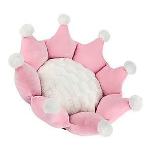 ABOOFAN Warm Pet Nest s Hort Hair House Pet Cat Bed Non-Slip Soft Fluffy Winter Pet Bed