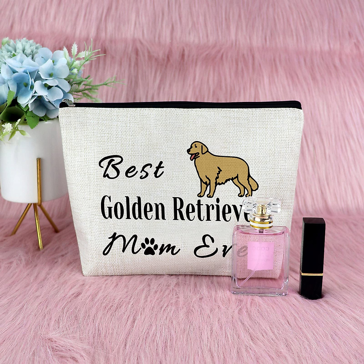 Lion Lover Gift for Women Makeup Bag Animal Lover Gift for Daughter Best Friend Birthday Gift Cosmetic Bag Graduation Gift for Besties Sister Valentines Day Christmas Gift Travel Cosmetic Pouch