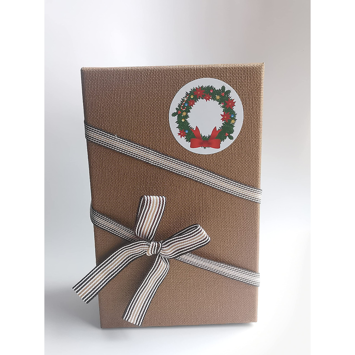 2 Inch 150 PCS Round Merry Christmas Stickers Xmas Present Labels Adhesive Decorative Envelope Seals Stickers for Cards Envelopes Boxes