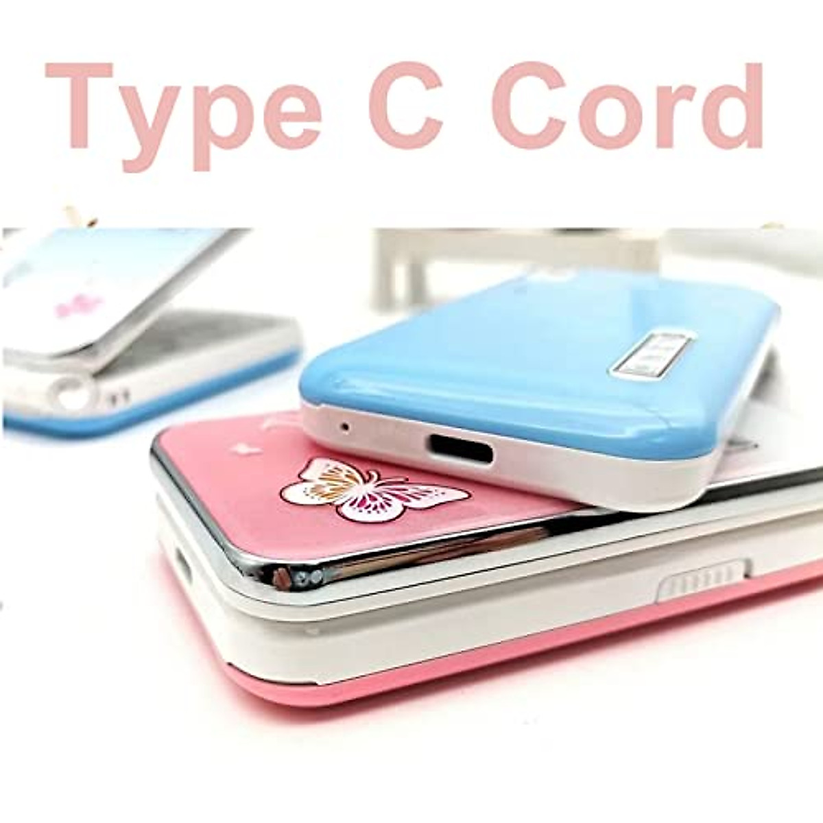 CCYLEZ N509 2G Flip Phone, 2.4 Inch Dual SIM Flip Cell Phone Loud Volume Speakers, Large Keys and Key LED Light with 6800mAh Battery for Older (Blue)