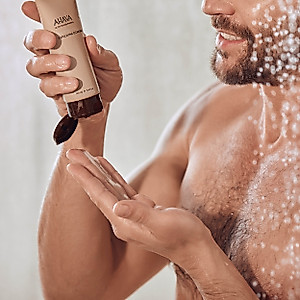 AHAVA Men's Exfoliating Cleansing Gel - Helps Against Clogged Pores, Smoothes & Cleans, Refreshes & Energizes the Skin with exclusive Osmoter & antioxidant botanic complex: G-Force, 3.4 Fl.Oz