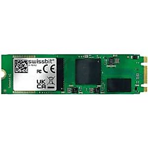 Swissbit SFSA160GM2AK2TO-C-8C-52P-STD, Solid State Drive, 160GB, 3.3V, M.2 SATA SSD, X-76m2 2280, 3D pSLC, 0-70°C