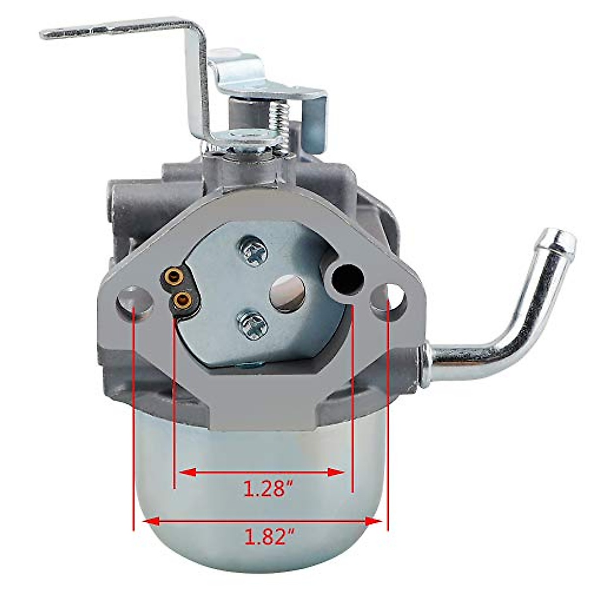 Ferilter 0A4600 Carburetor for Nikki A4600 Carburetor Generac XG8000E GN410HS GN410 GN360 GH360 A4600 C126231 091187 091187A 000935-3 410cc GN 360/410 410HS GN360 Engine Generator Carburetor