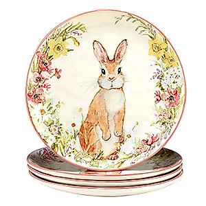 Certified International Easter Garden 16 pc Dinnerware Set, Service for 4, Multicolored