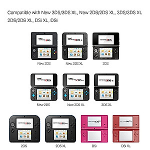 TNP 3DS Charger AC Adapter, Power Supply Replacement Compatible with New Nintendo 3DS, 3DS XL, 2DS, 2DS XL, DSi XL, Dsi Home Wall Travel Battery Charging Cord Cable for DS Game Console Accessories