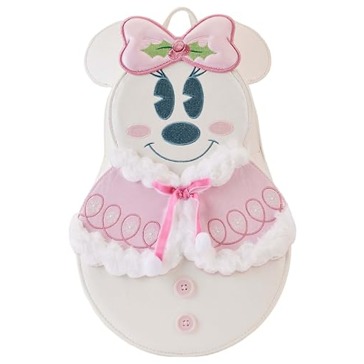 Loungefly Disney Minnie Mouse Pastel Snowman Mini Backpack