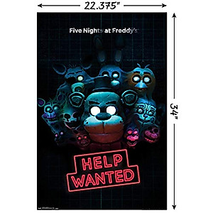 Trends International Five Nights at Freddy's - Help Wanted Wall Poster, 22.375" x 34", Unframed Version