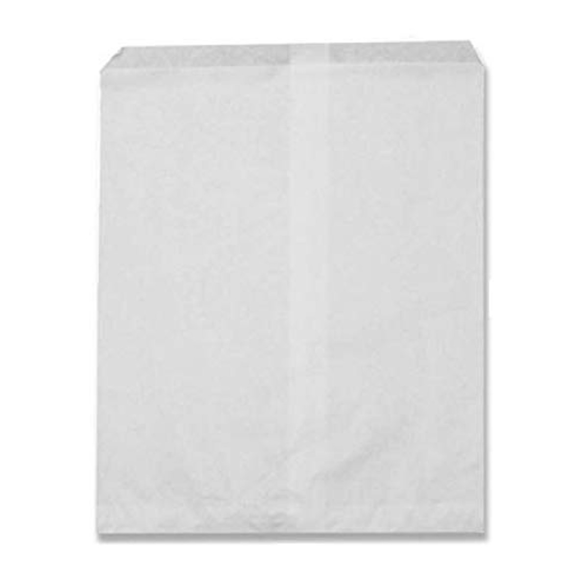 N'ice Packaging 200 White Flat Paper Bags Good for Candy, Cookies, Small Gift, Crafts, Party Favor, Sandwich, or Merchandising - no Gussett (White, 6" x 9")