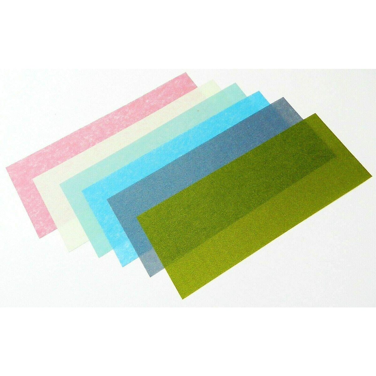 3M Tri-M-ITE Wet & Dry Polishing Abrasive Paper by Jets 400-8,000 A/O Assorted 6 Sheets