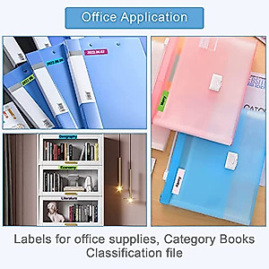 Absonic 6-Pack Label Maker Tape Compatible for Brother P Touch Label Tape Tze 12mm 0.47 Laminated Tape Tz 1/2" Colored Label for PTouch PT-D220 PT-D210 PT-H110 PT-D400 PT-1880 PT-D610BT PT-D600