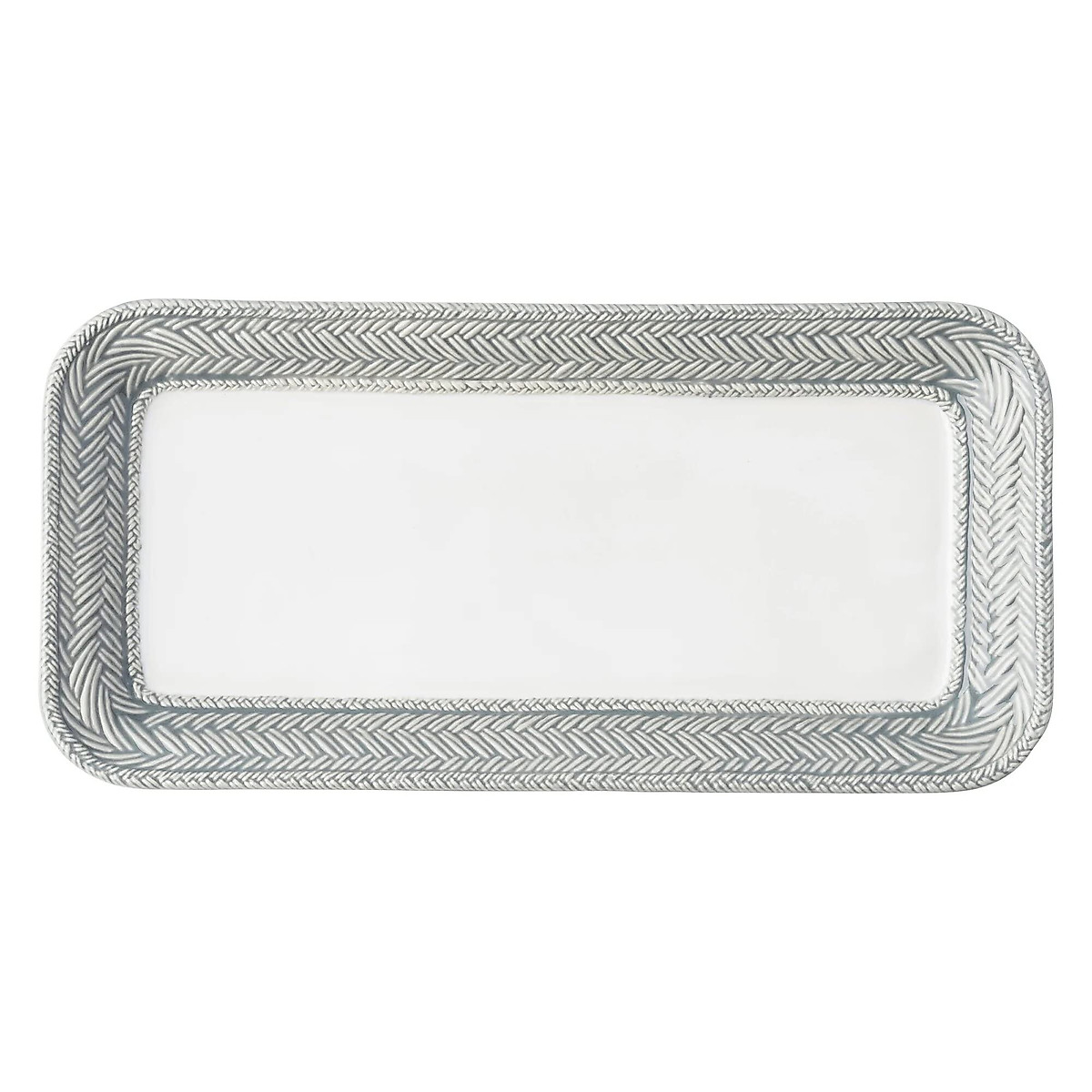 Juliska Le Panier Hostess Tray - Grey Mist