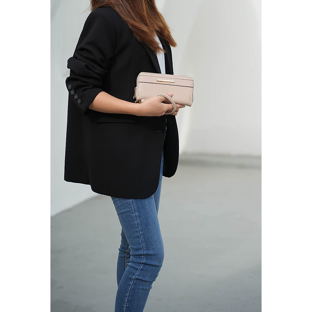 MKF Collection Hobo Bag for Women & Wristlet Wallet Set, Vegan Leather Handbag Purse Set, Shoulder bag by Mia k