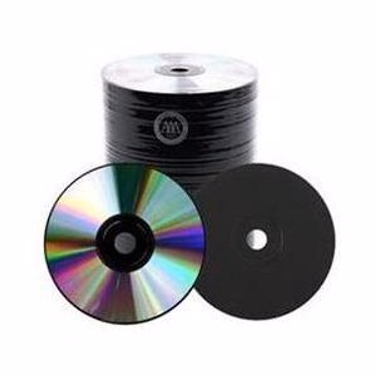 200 52X Black Color CD-R 80min 700MB Shiny Silver