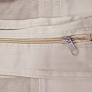 MASTERCANOPY Patio Gazebo Mosquito Netting Screen Walls (10x12, Beige)