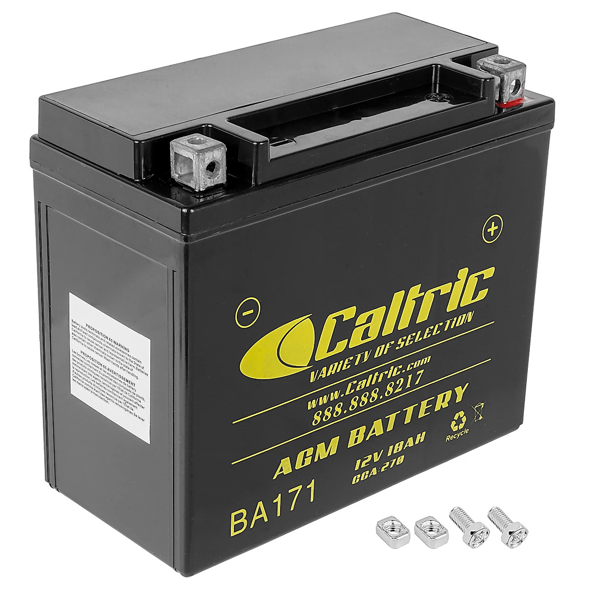 Caltric Agm Battery Compatible with Honda Trx650Fa Trx-650Fa Trx650Fga Rincon 650 4X4 Gpscape 2003-2005