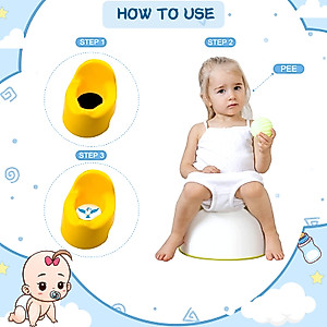 Geyee 24 Pcs Potty Training Stickers Potty Stickers Reusable Potty Training Reveal Stickers Potty Training Seat Stickers Color Changing Sticker Toilet Targets(Animal)
