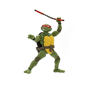 THE LOYAL SUBJECTS Teenage Mutant Ninja Turtles BST AXN Foot Soldiers and Michelangelo + Leonardo Comic Inspired Combo 4-Pack – Diamond PX 40th Anniversary Exclusive (BATMNTMRG4PK02)