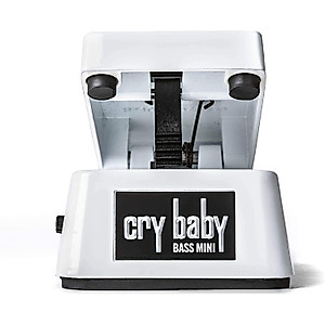 Dunlop CBM105Q Cry Baby Mini Bass Wah Pedal Bundle w/ 9V Power Supply and 6 Assorted Dunlop Picks