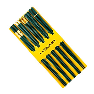 Holibanna 5 Pairs Japanese Alloy Chopsticks Kitchen Frying Chopsticks Kit Sushi Japanese Chopsticks Vintage Chopsticks Japanese Chop Sticks Sushi Chopsticks Tableware The Pet Glass