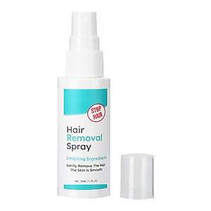 Hair Remover Spray, Body Hair Removal Cream, Inhibitor Painless Permanent Depilatory Cream Nourishing Hair Inhibitor For Men and Women(50ml)