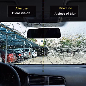Automotive glass rainproof agent, ensure clear driving vision in bad rainy weather, so that grease, dirt and rain are not easy to adhere to the glass Price includes car accessories and rain-proof agent